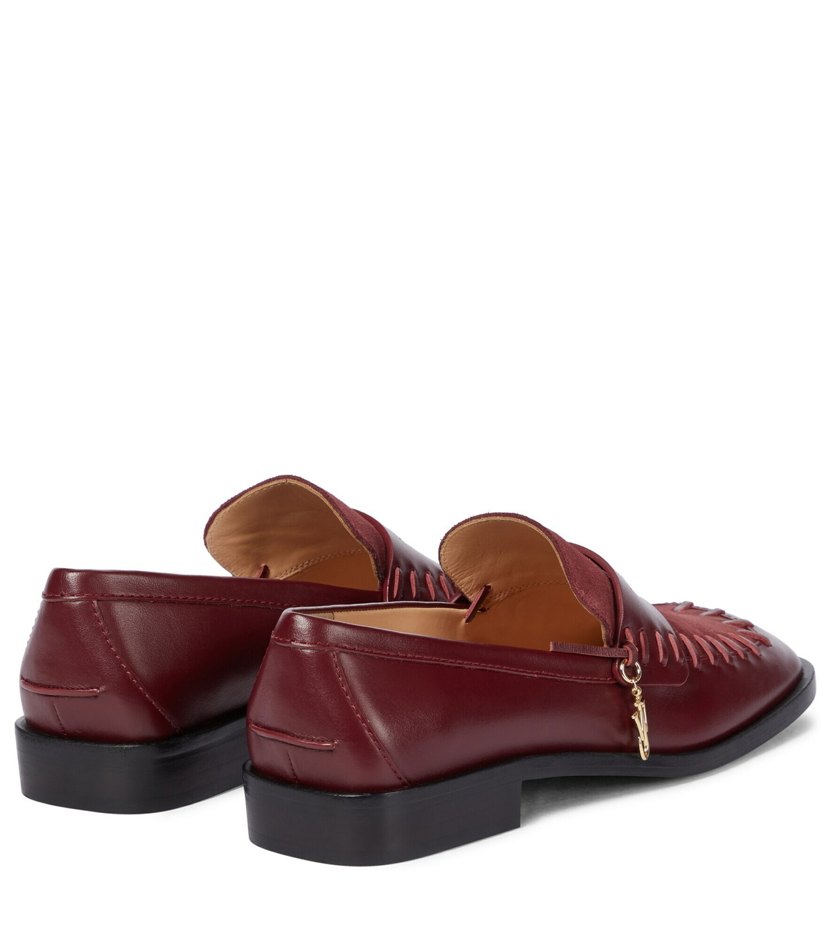 JW Anderson - Stitch leather loafers JW Anderson