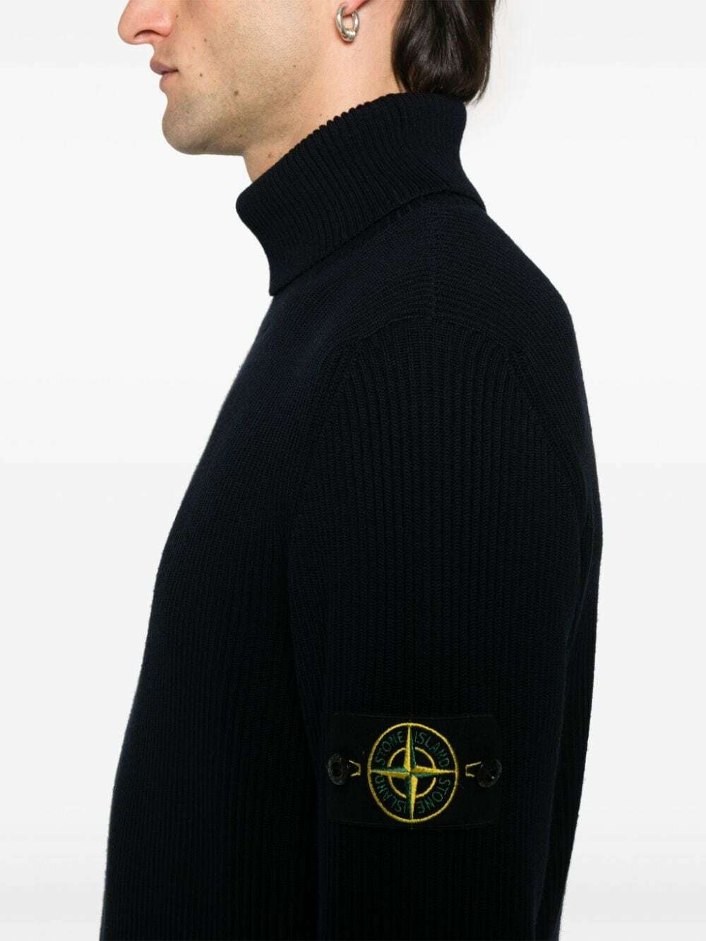 STONE ISLAND - Wool High-neck Sweater Stone Island