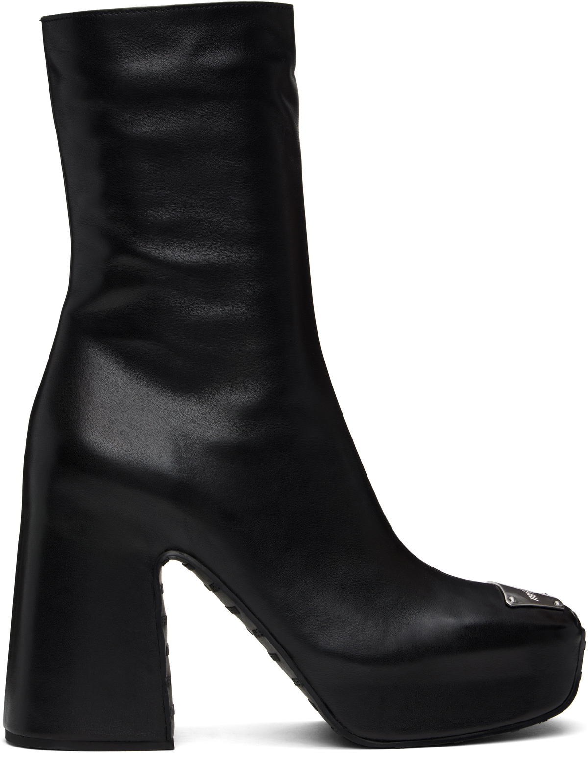 MISBHV Black 'The Pop Platform' Boots MISBHV