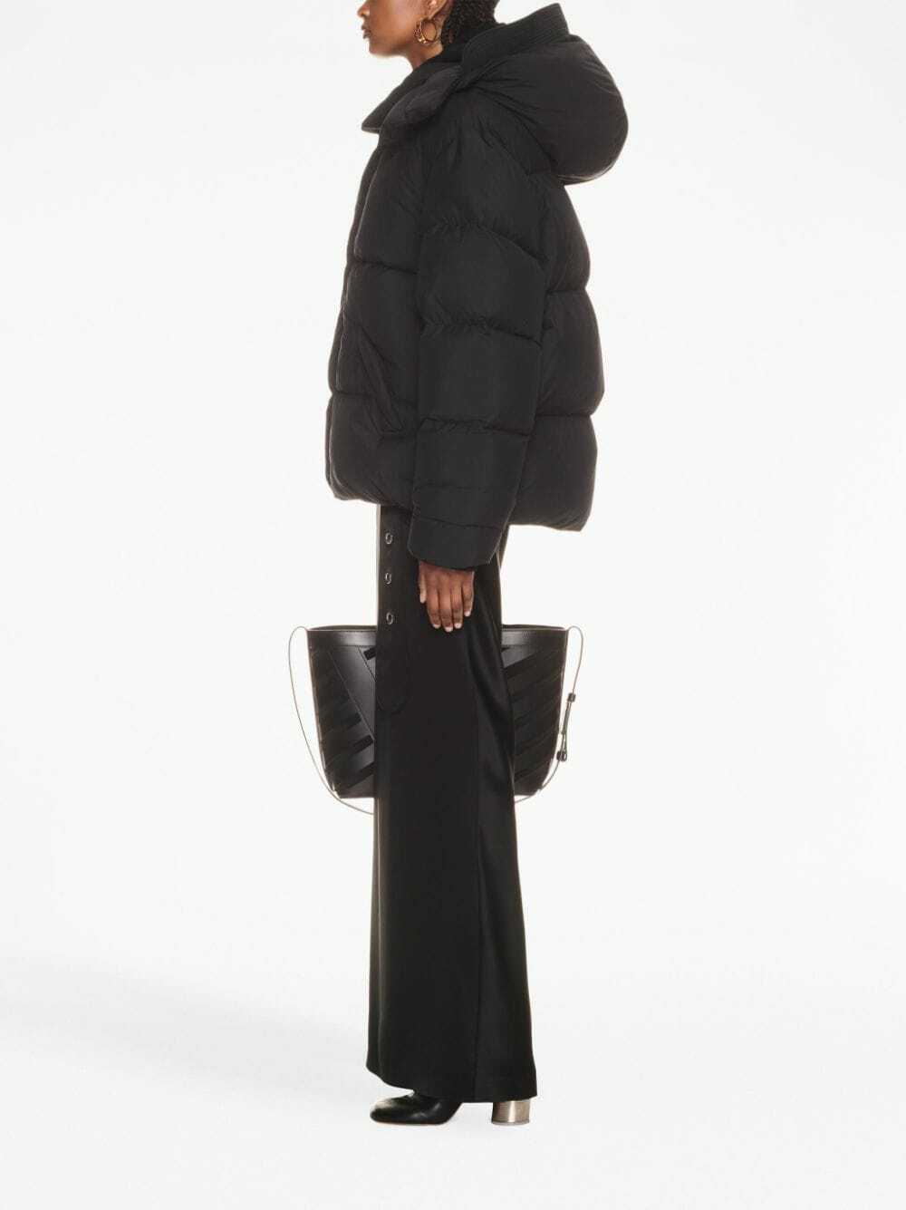 OFF-WHITE - Nylon Puffer Jacket Off-White