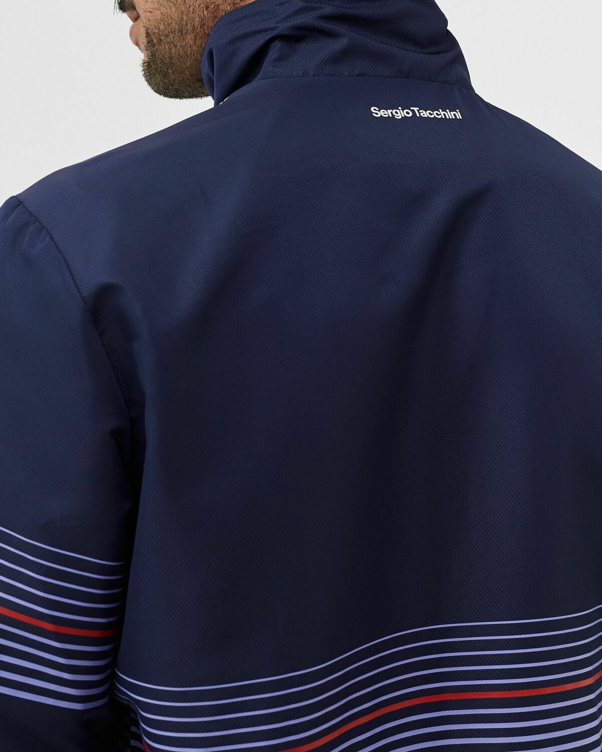 Sergio Tacchini Spaghetti Tracksuit Blue Tracksuit Sets Sergio Tacchini