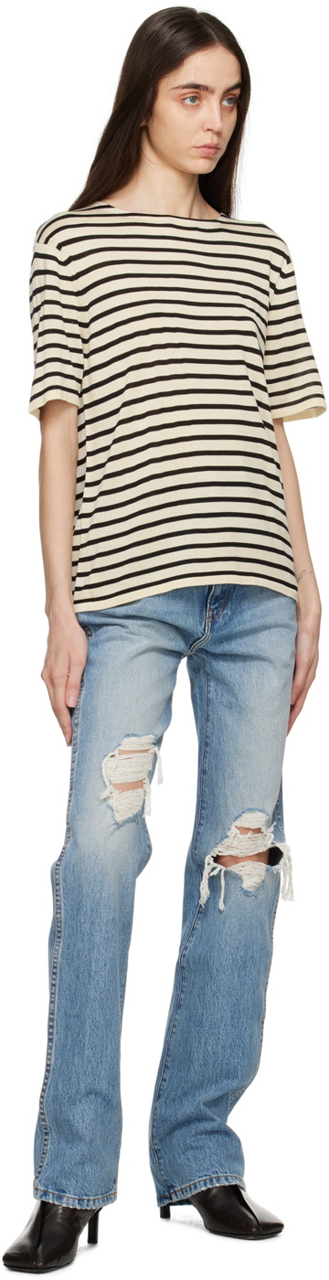 KHAITE Blue Danielle Jeans Khaite