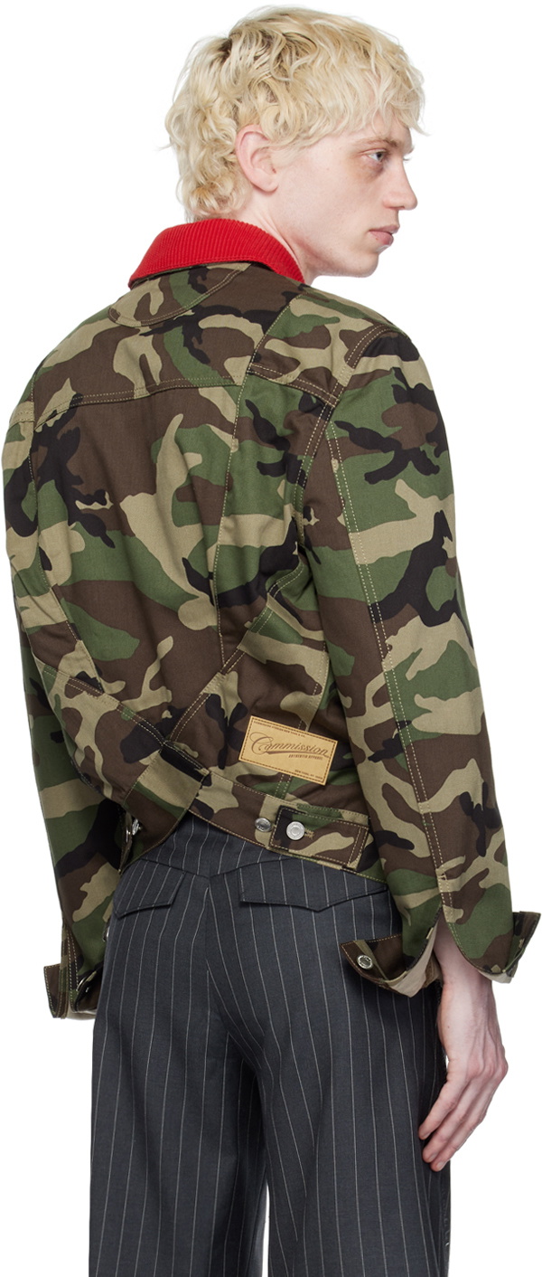 Commission Green Camo Shot Jacket Commission