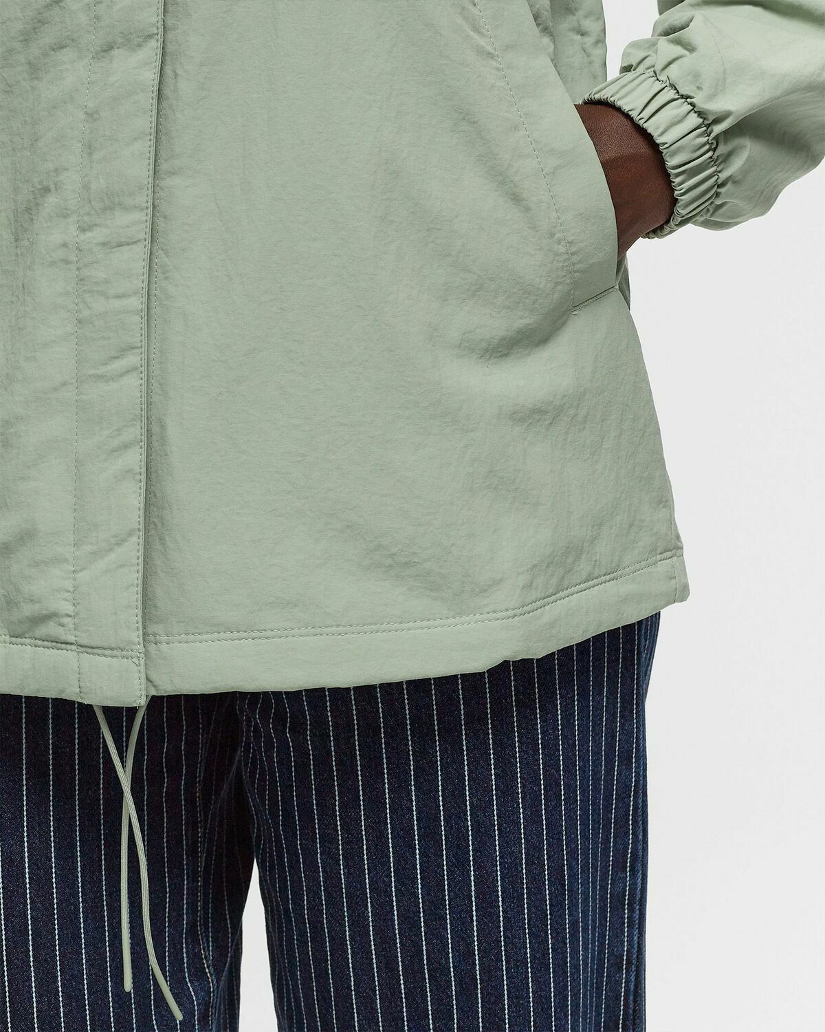 Nike Essential Uv Protection Woven Coach Jacket Green Windbreaker Nike