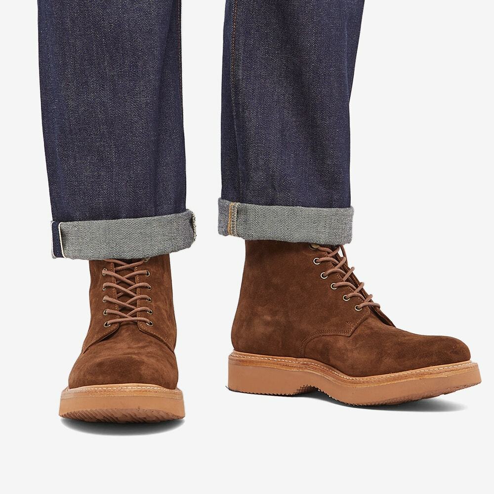 Grenson Men's Hadley Boot in Cigar Suede Grenson