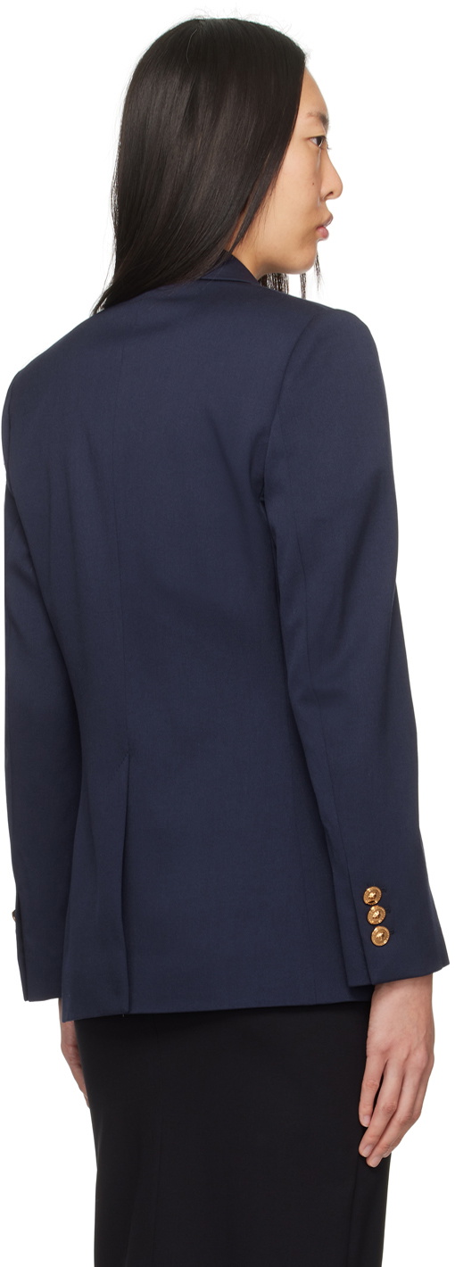 Versace Navy Informal Blazer Versace