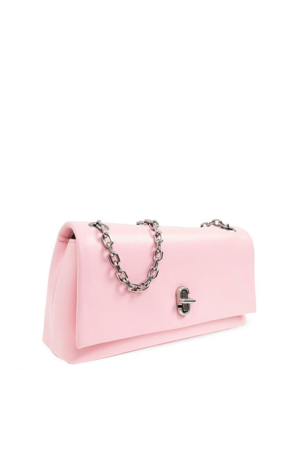 Marc Jacobs The Dual Logo Embossed Chain Wallet Marc Jacobs