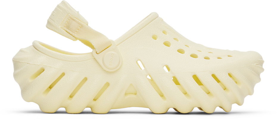 Crocs Kids Yellow Echo Clogs Crocs