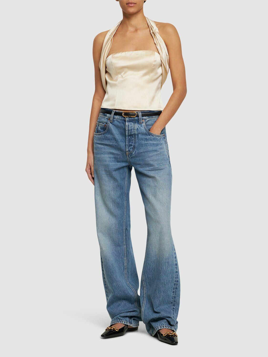 REFORMATION - Sallie Silk Top Reformation