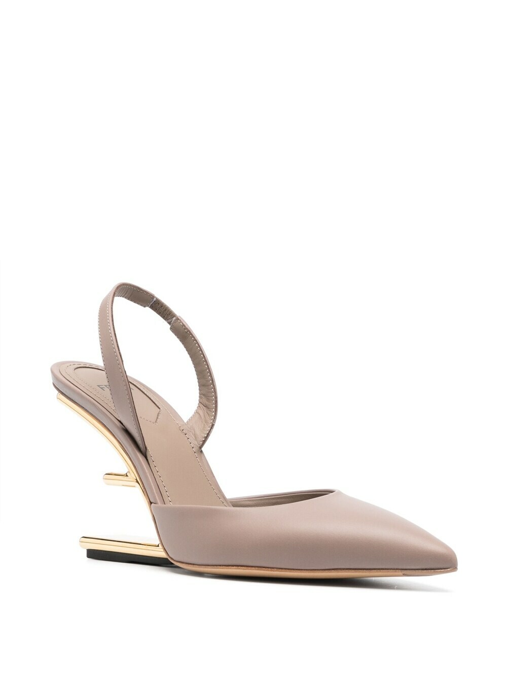 FENDI - Fendi First Leather Slingback Pumps Fendi