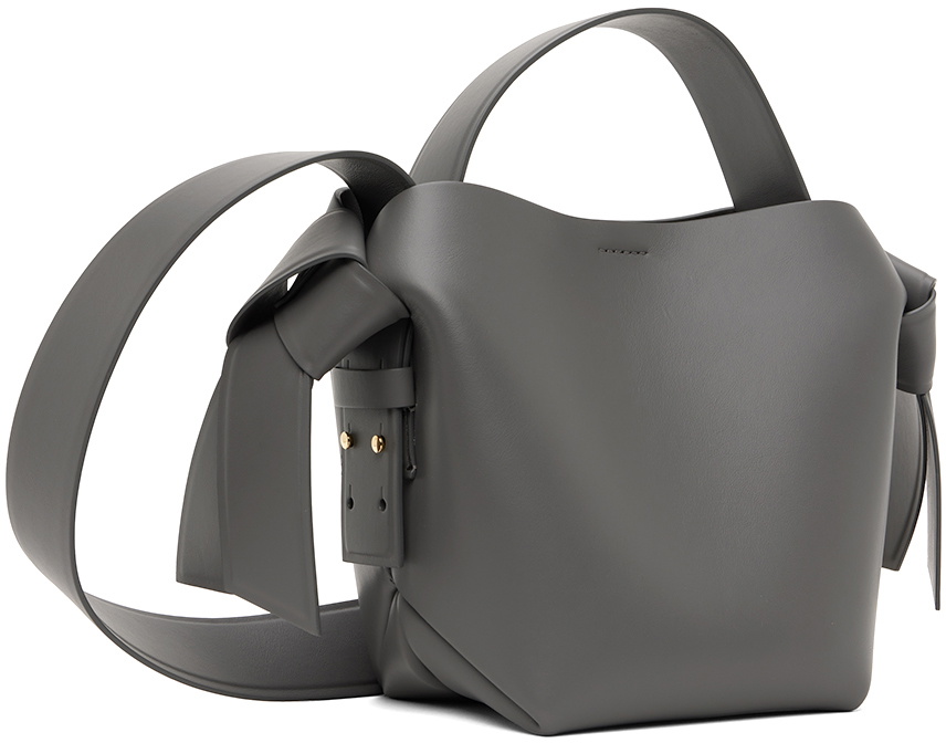 Acne Studios Gray Mini Musubi Bag Acne Studios