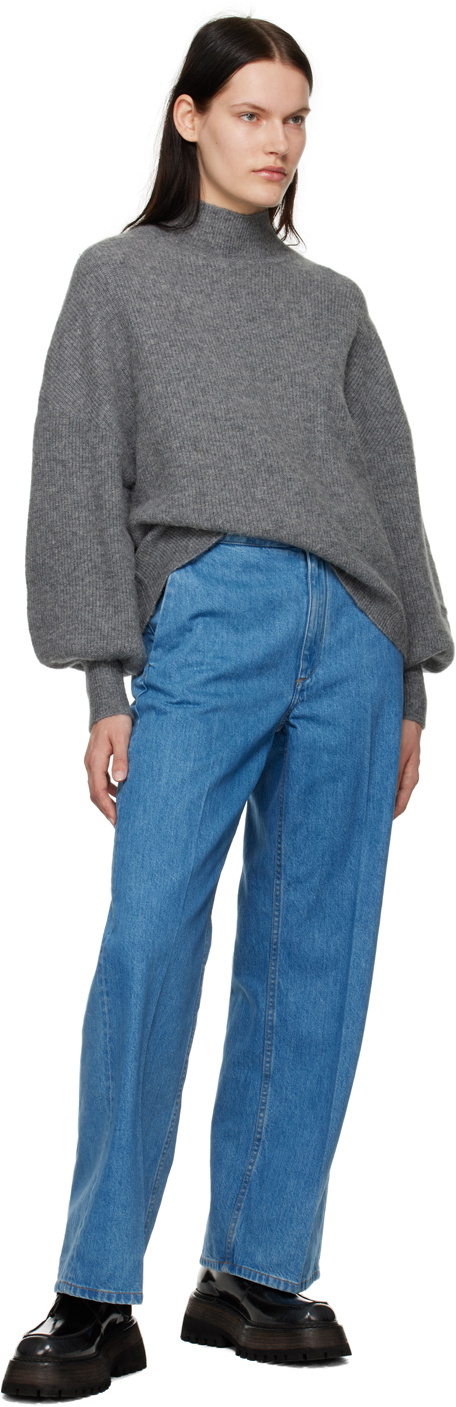 Teurn Studios SSENSE Exclusive Blue Jeans