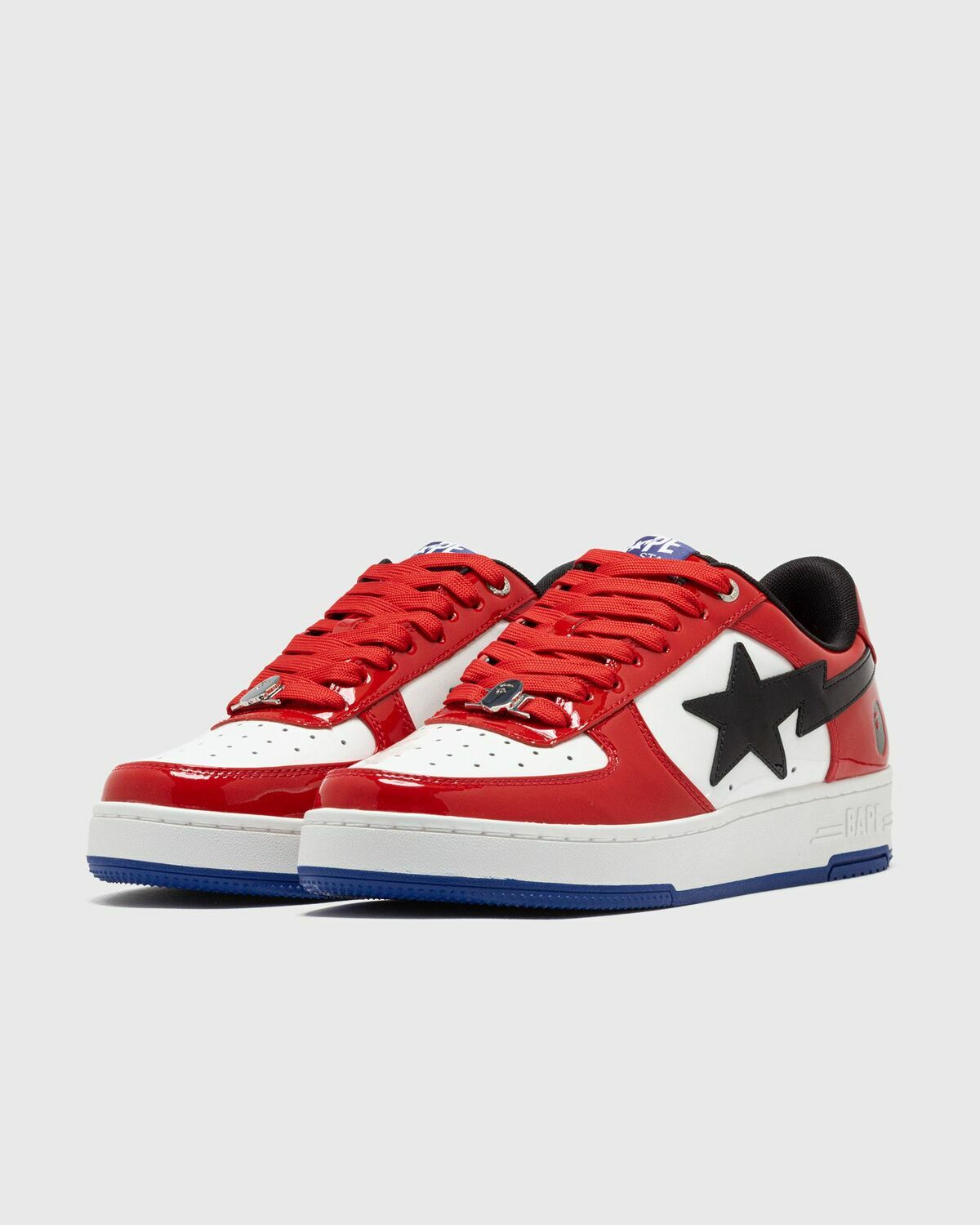 A Bathing Ape Bape Sta #1 M2 Red/White Lowtop A Bathing Ape