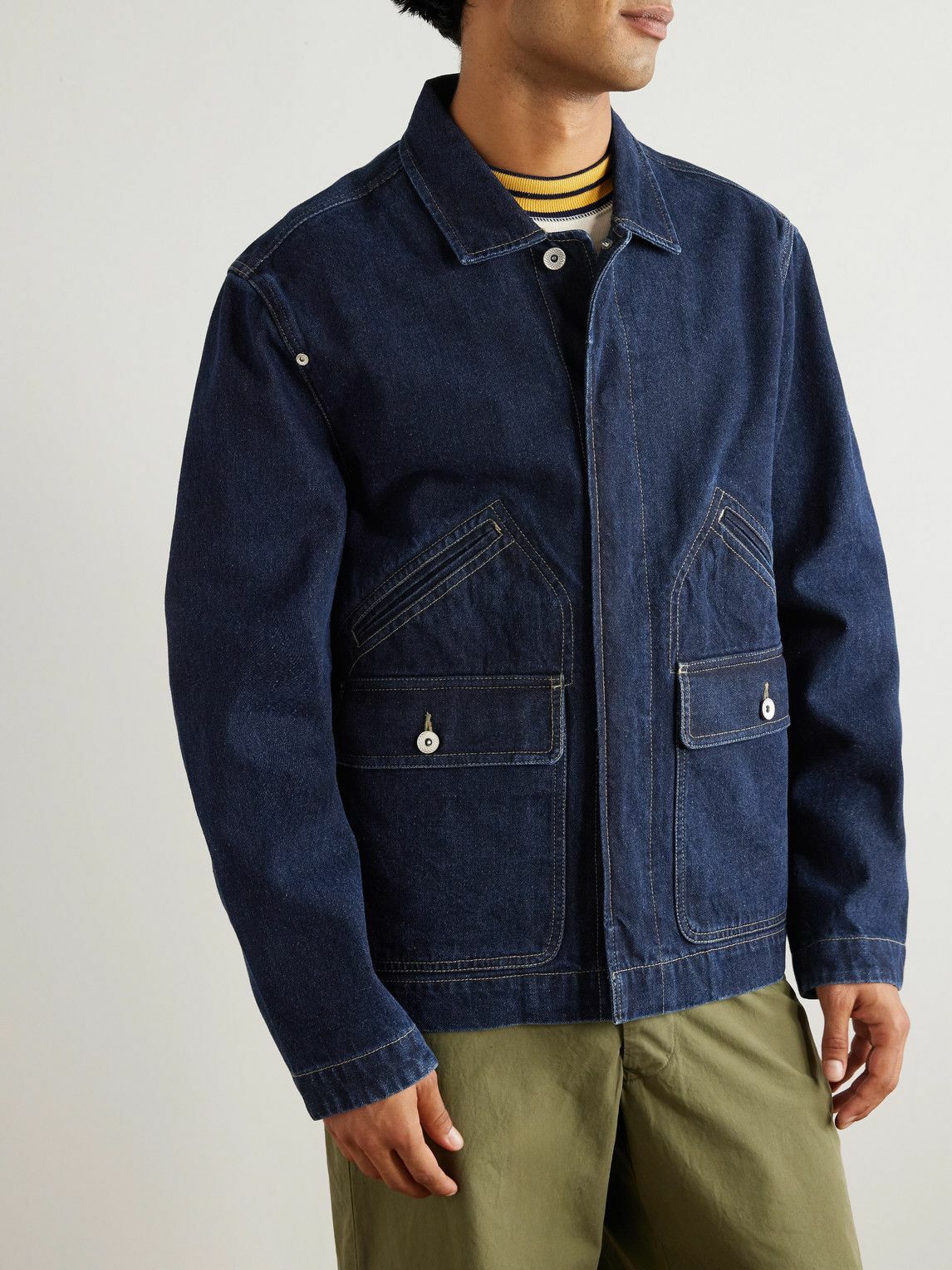 Folk - Archive Denim Jacket - Blue Folk