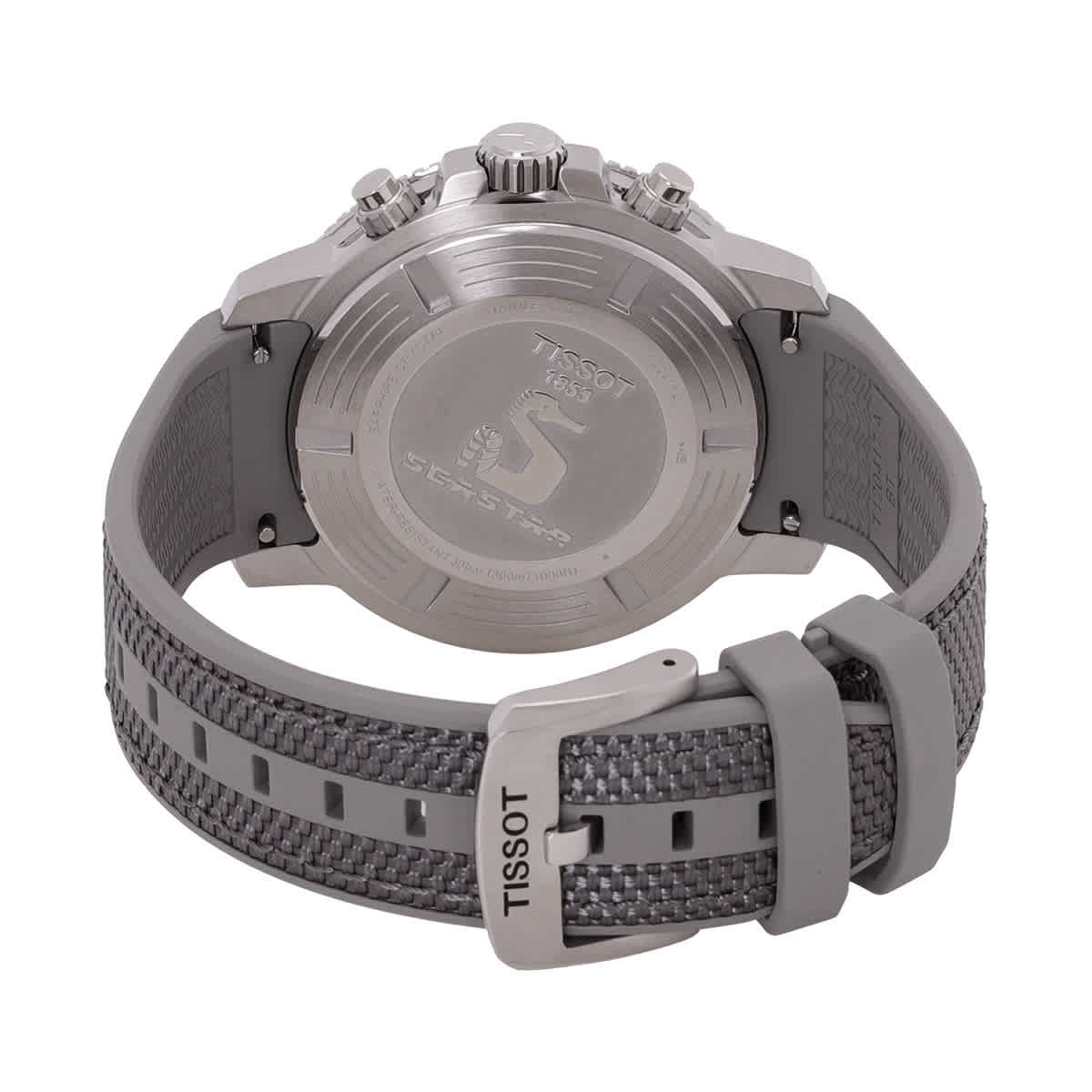 Tissot Seastar 1000 Chronograph Quartz Grey Dial Mens Watch T120.417.17 ...