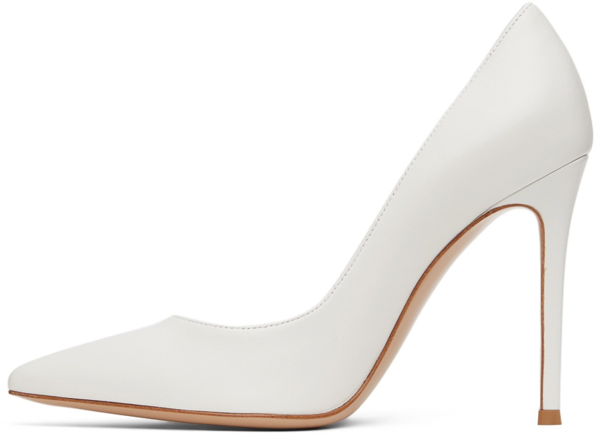Gianvito Rossi White Gianvito 105 Pumps Gianvito Rossi