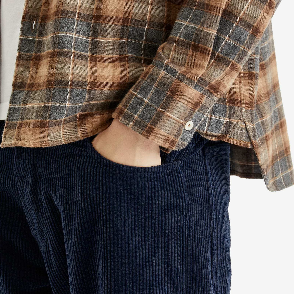 YMC Men's Bez Corduroy Jean in Navy YMC