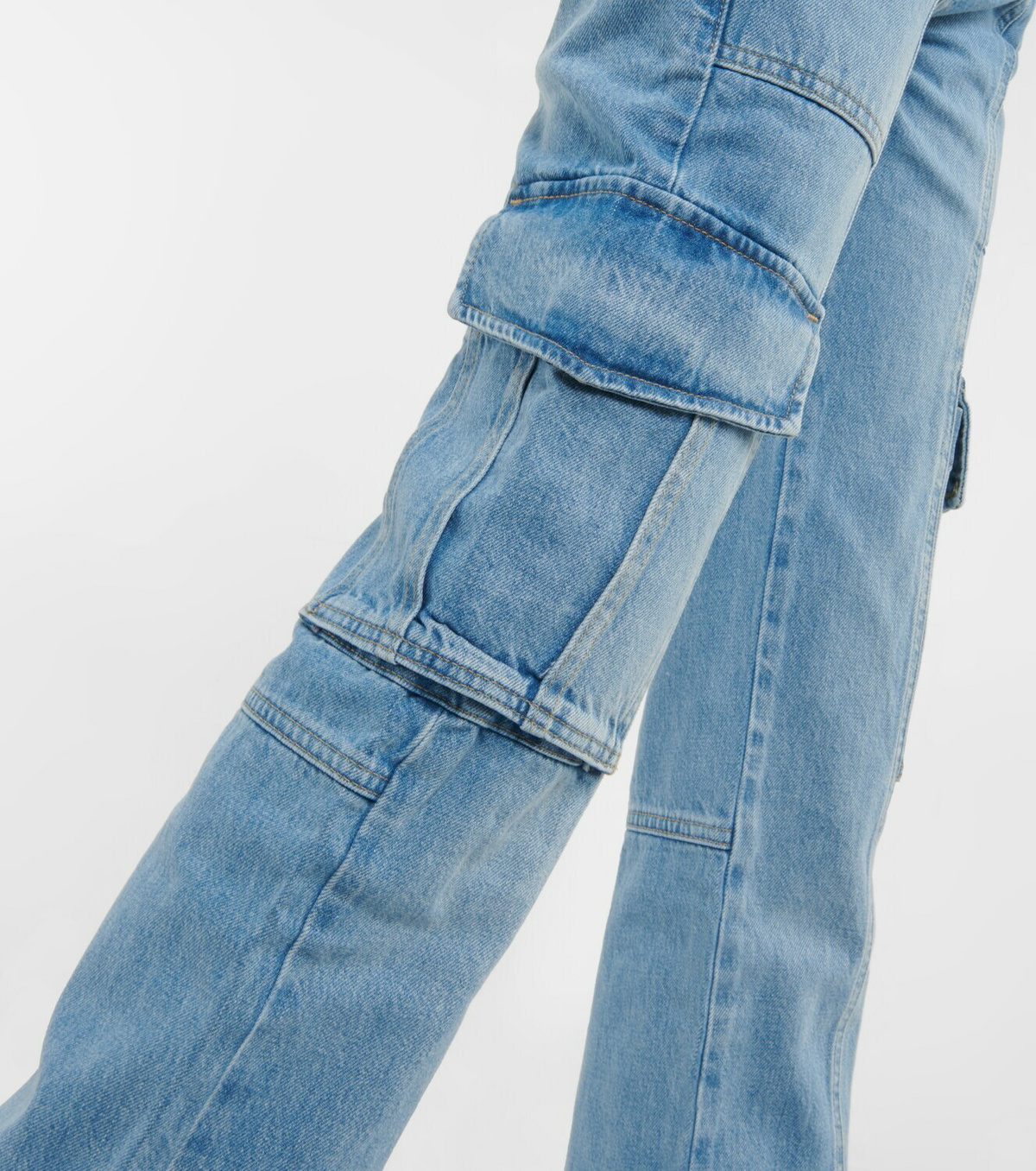 Frame - Utility high-rise jeans Frame Denim