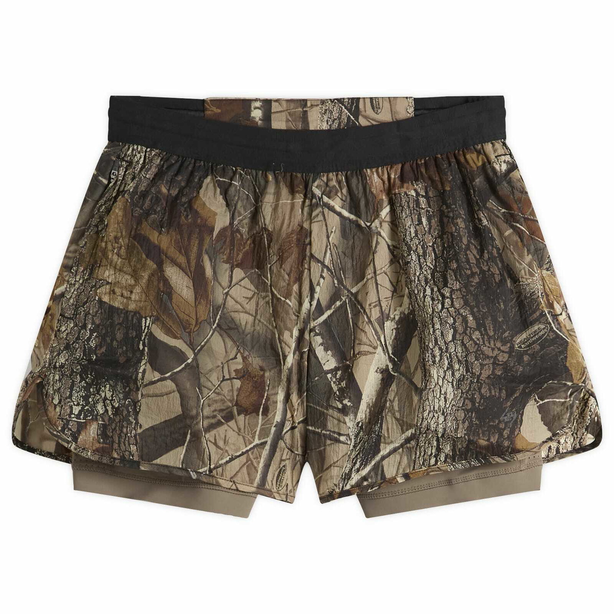 Represent Men's 247 2 in 1 Run Short in Real Tree Represent