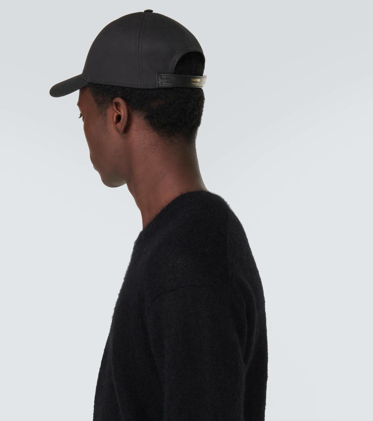Tom Ford Monogram canvas baseball cap TOM FORD