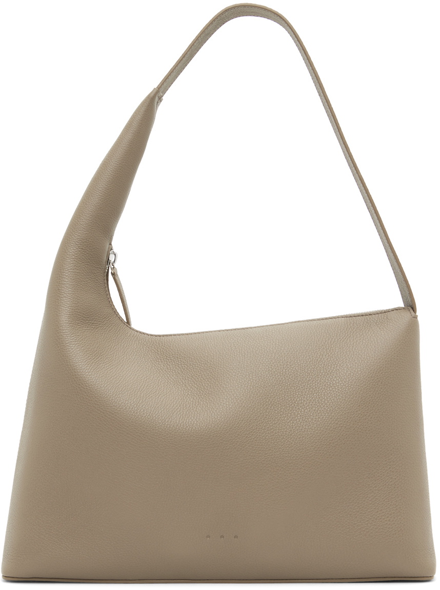 Aesther Ekme Taupe Soft Lune Shoulder Bag Aesther Ekme