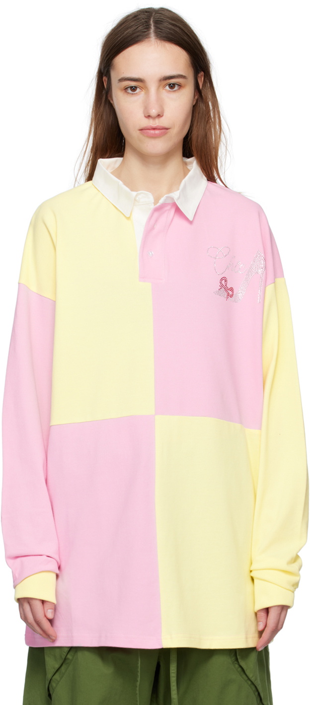 Abra Pink & Yellow Lord Polo ABRA