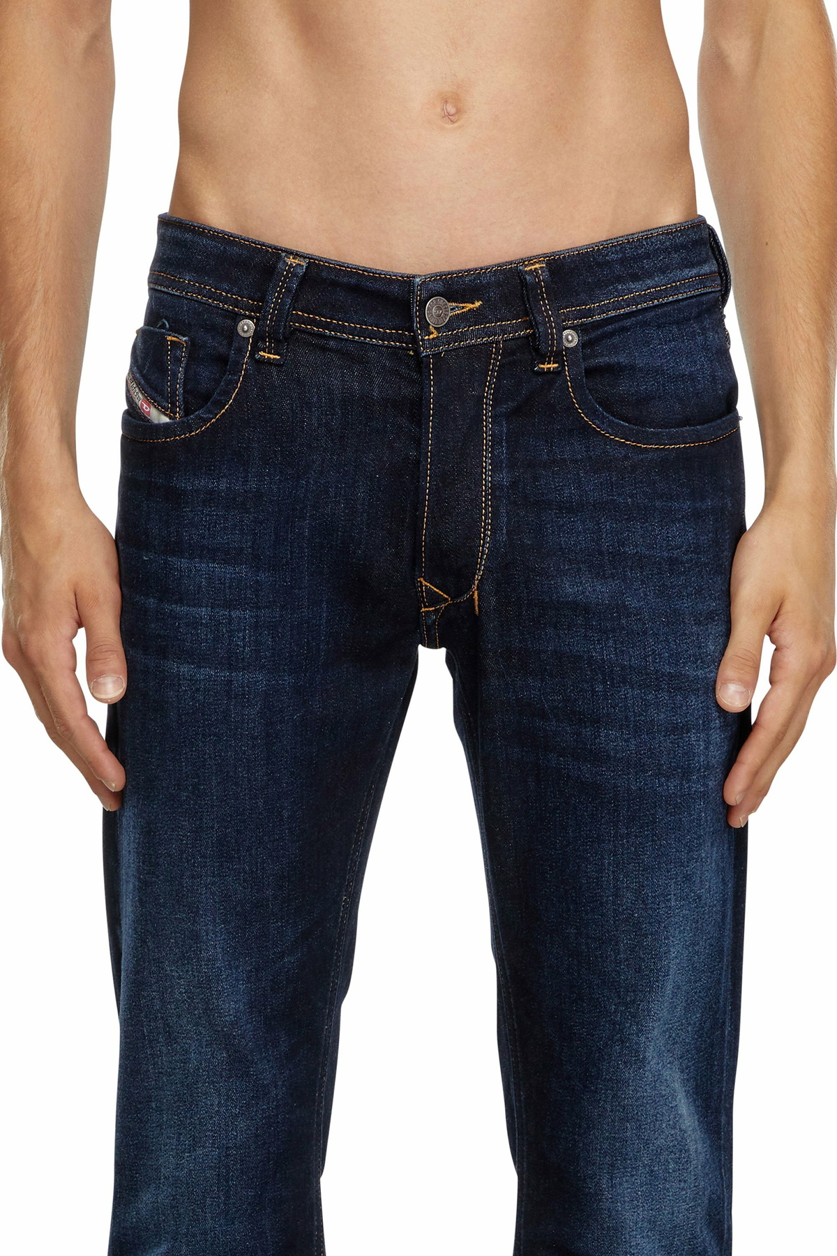 Diesel Regular Jeans - 1985 Larkee - Jeans Mens in Blue Diesel