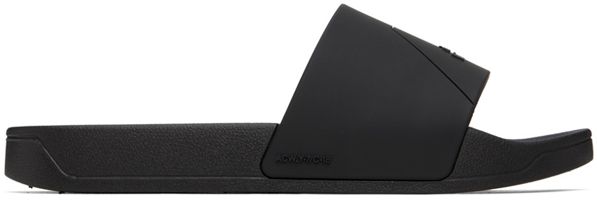 A-COLD-WALL* Black Essential Slides A-Cold-Wall*