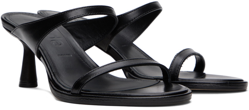 Aeyde Black Maru Heeled Sandals Aeyde