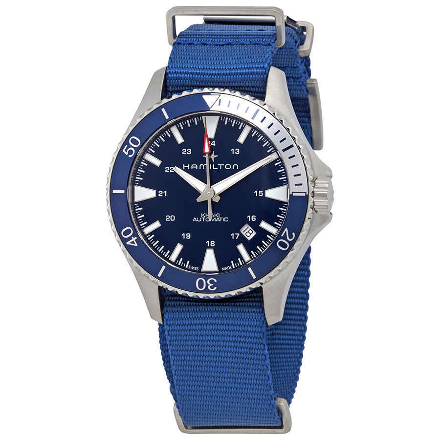 Hamilton Khaki Navy Scuba NATO Automatic Mens Watch H82345941 Hamilton
