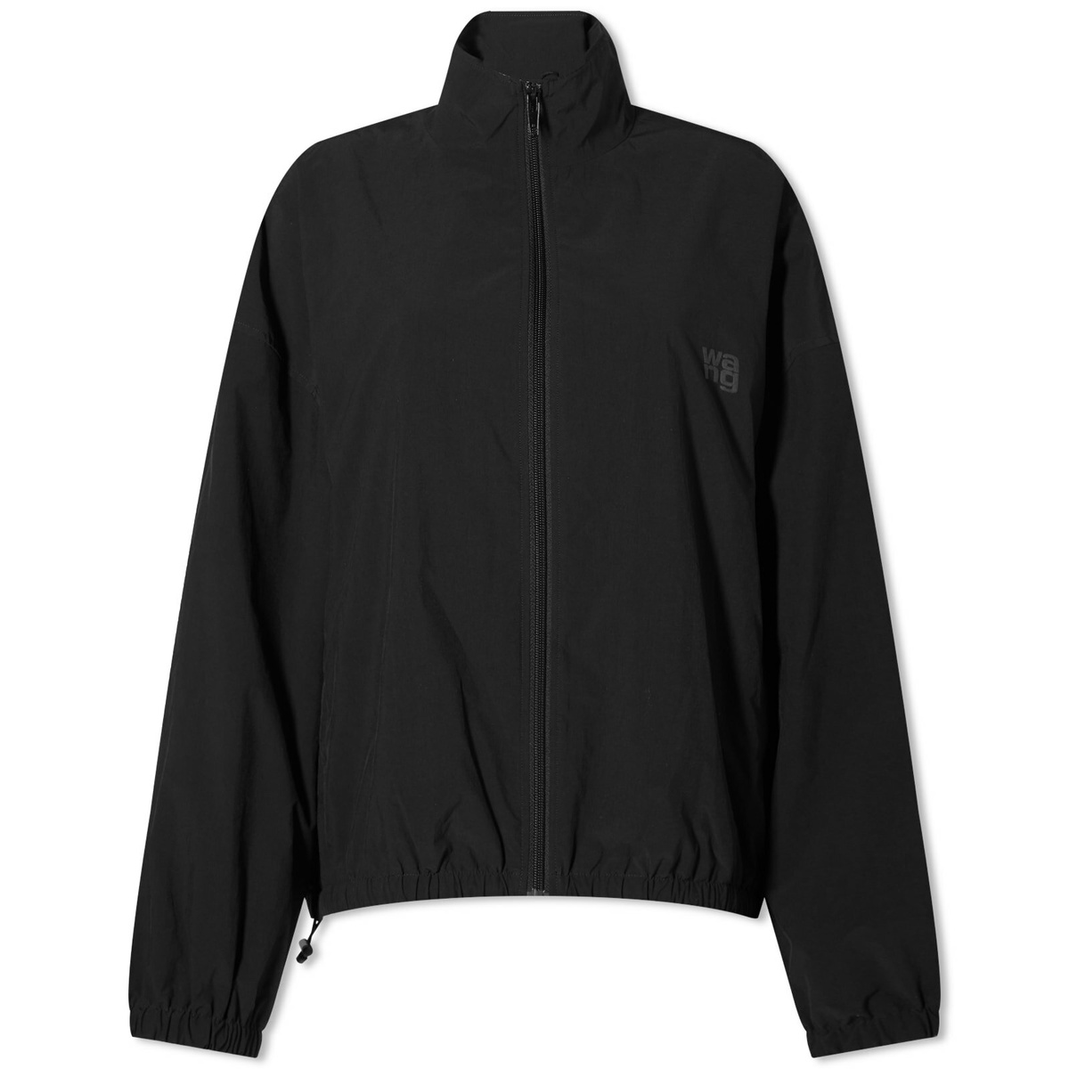 Alexander Wang Women's Coaches Track Jacket in Black Alexander Wang