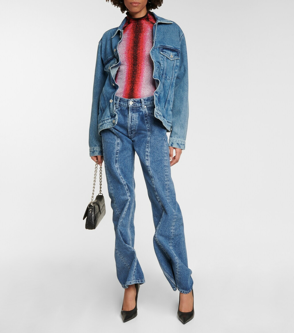 Y/Project - Twisted denim jacket Y/Project