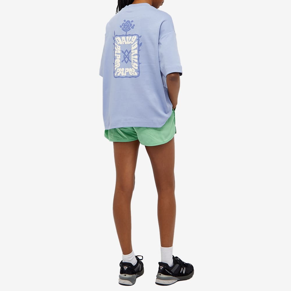 Daily Paper Women's Paz T-Shirt in Purple Impression Daily Paper