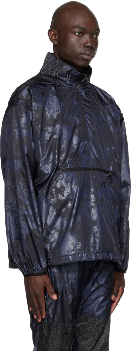 OVER OVER Navy Pop Over Jacket OVER OVER