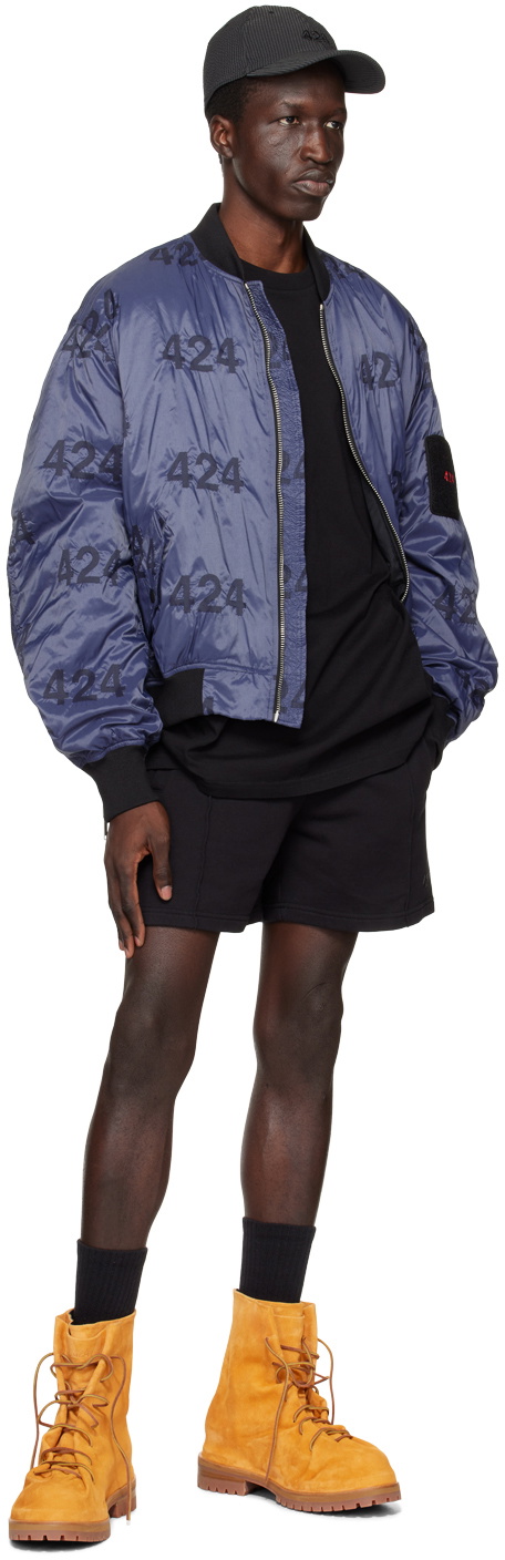 424 Navy Bomber Jacket 424