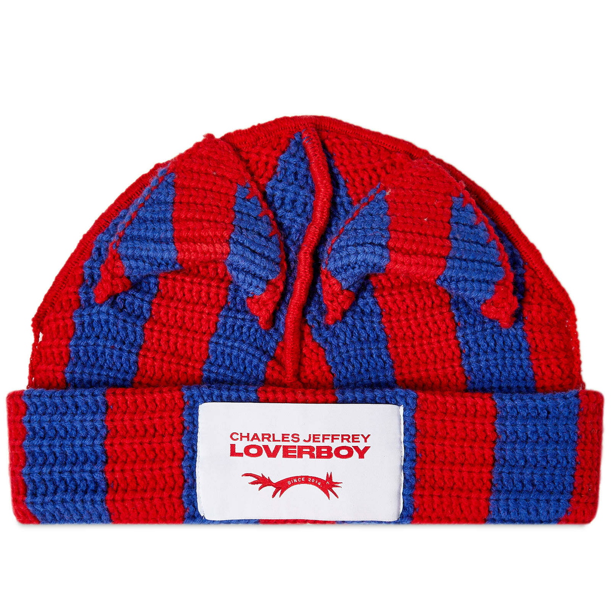 Charles Jeffrey Loverboy Women's Charles Jeffrey Striped Ears Beanie in ...