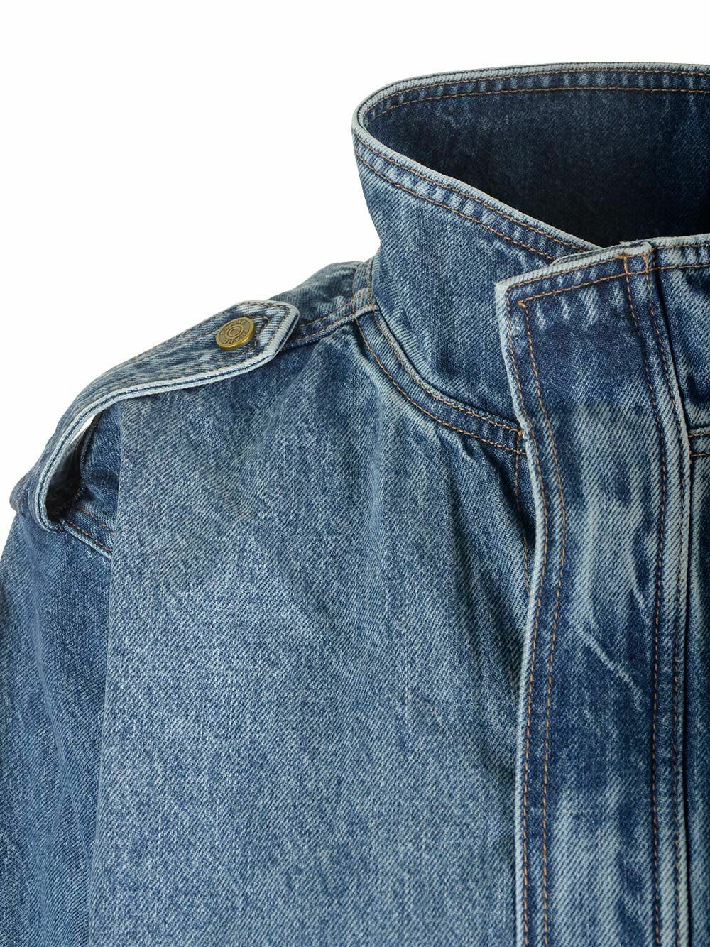 Frame Oversized Denim Jacket Frame Denim