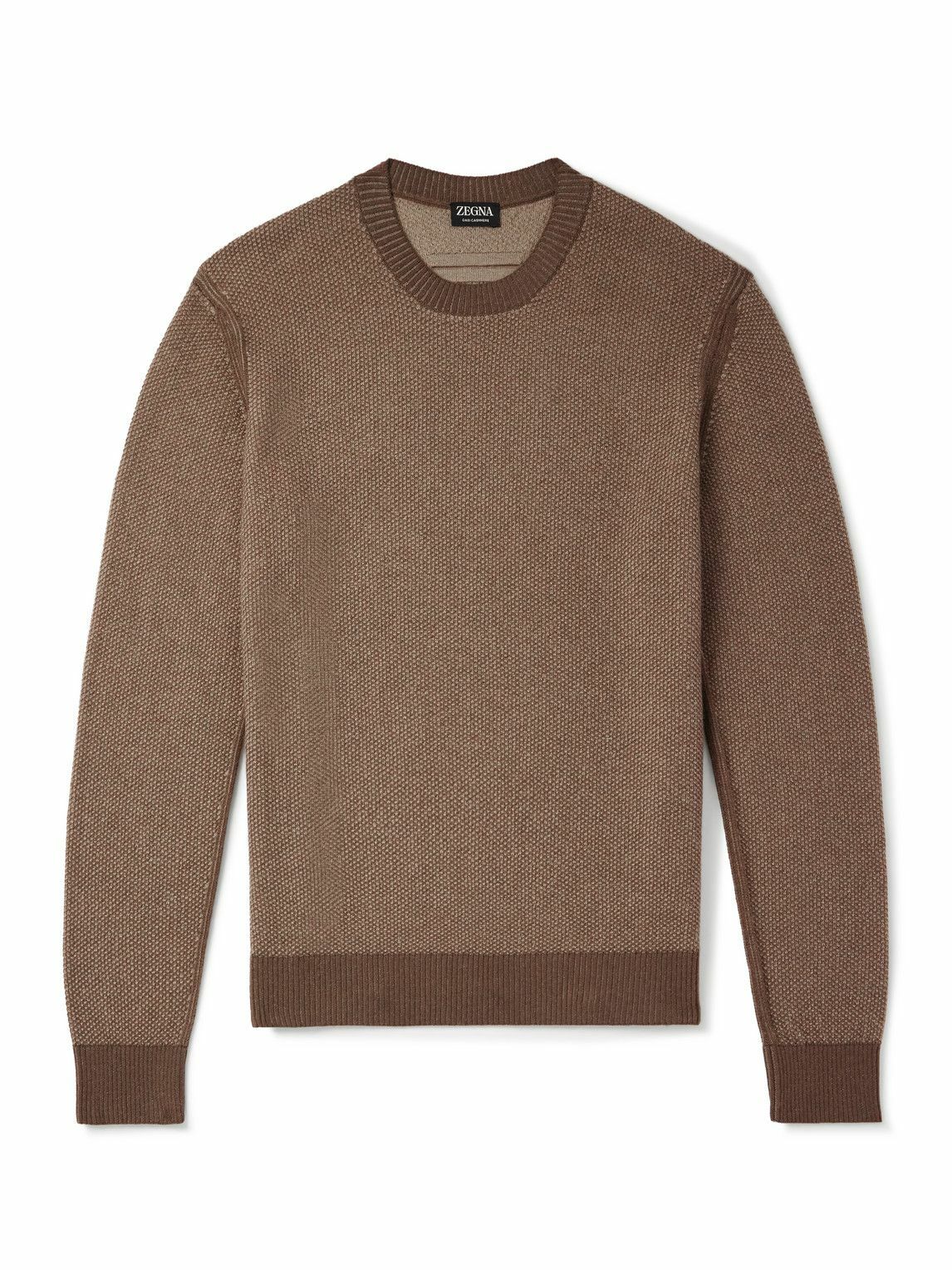 Zegna - Oasi Cashmere Sweater - Brown Zegna
