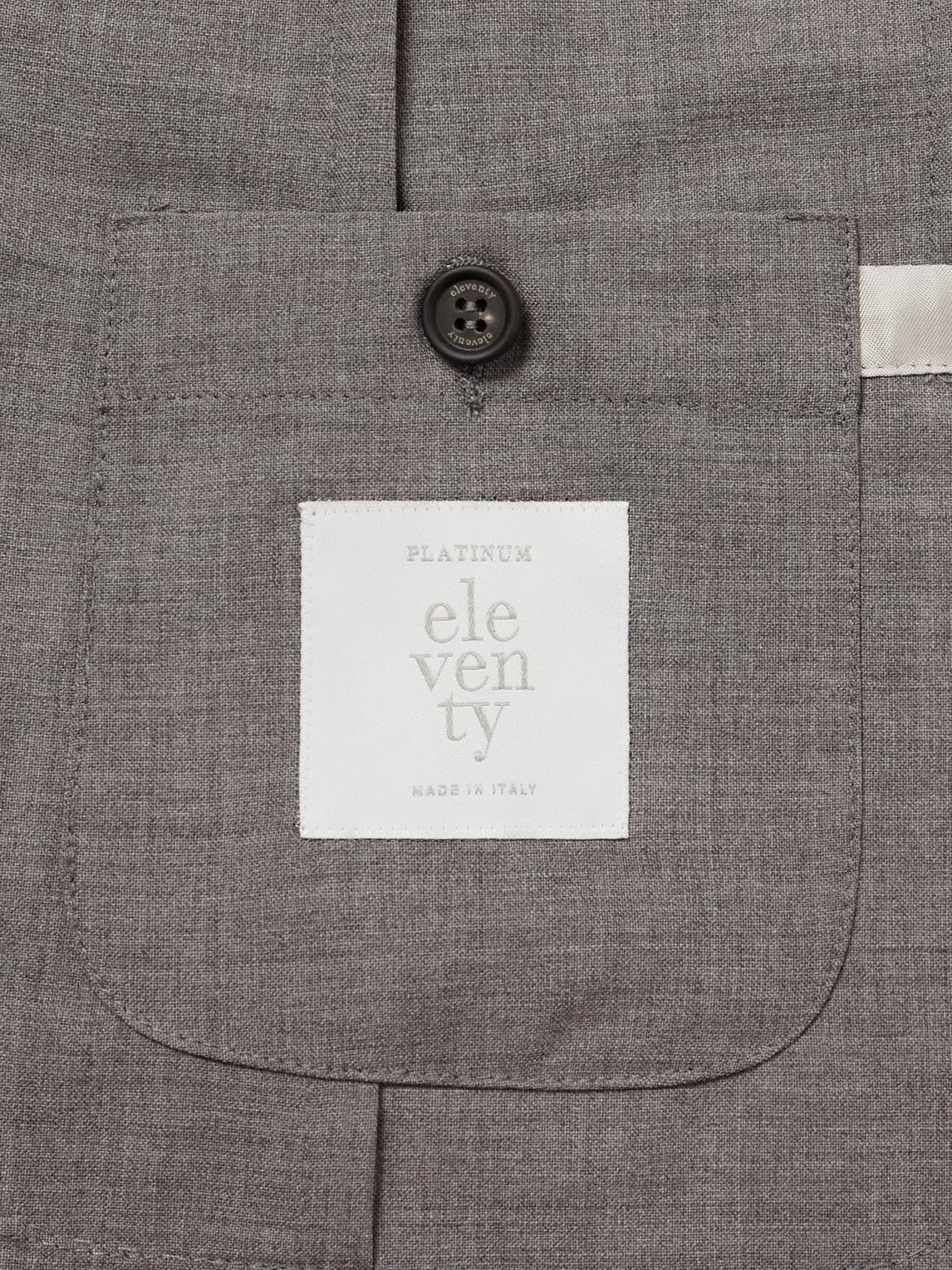 Eleventy - Wool-Blend Suit Jacket - Gray Eleventy