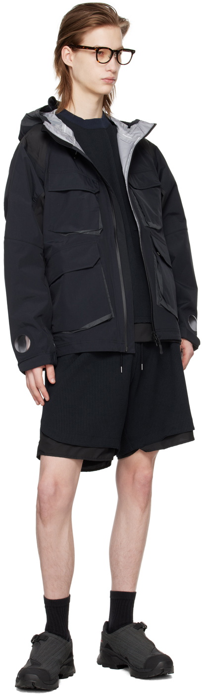 meanswhile Navy Easy Shorts