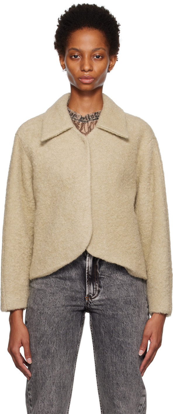 Missing You Already Taupe Round Hem Jacket missing you already