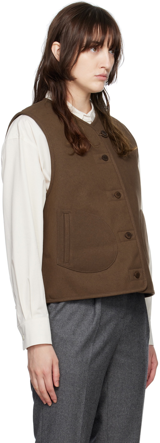 Nothing Written Brown Betty Reversible Vest