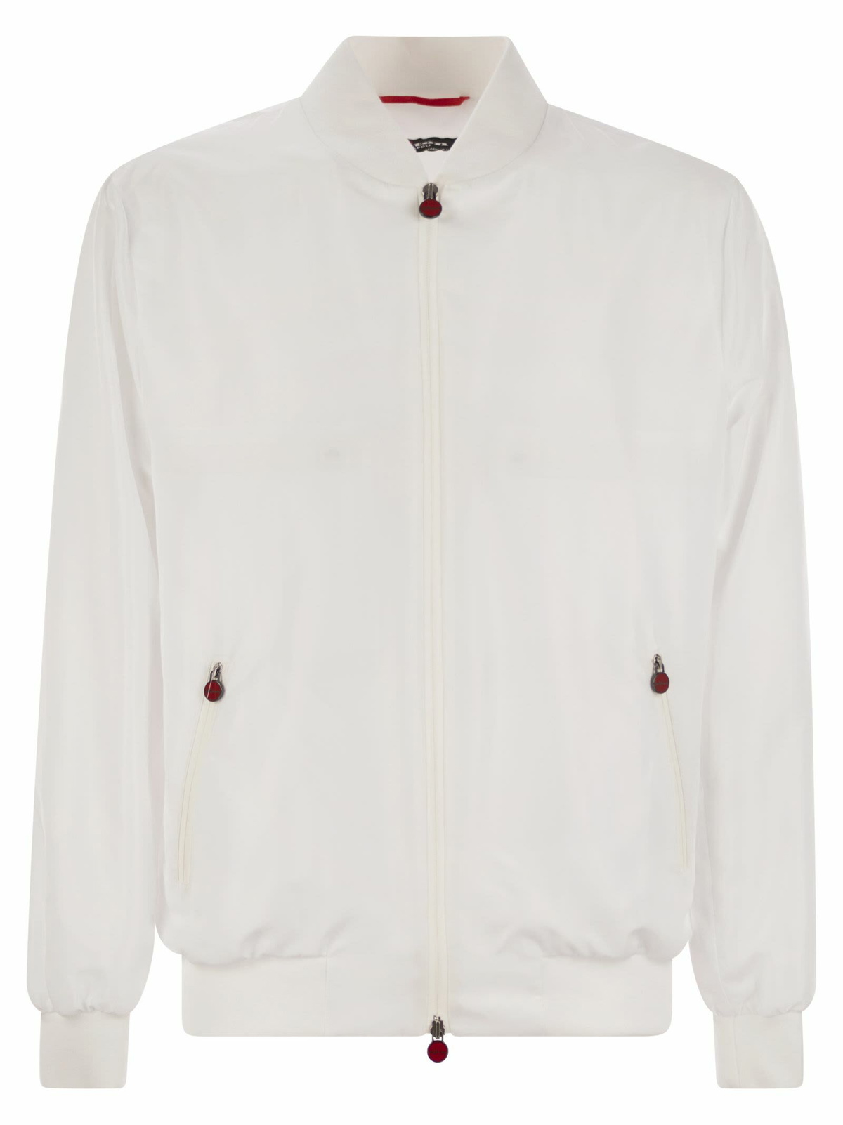 Kiton Sea - Bomber Jacket In Technical Fabric Kiton