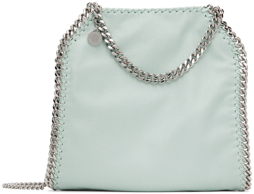 Stella McCartney Blue Mini Falabella Tote Bag Stella McCartney