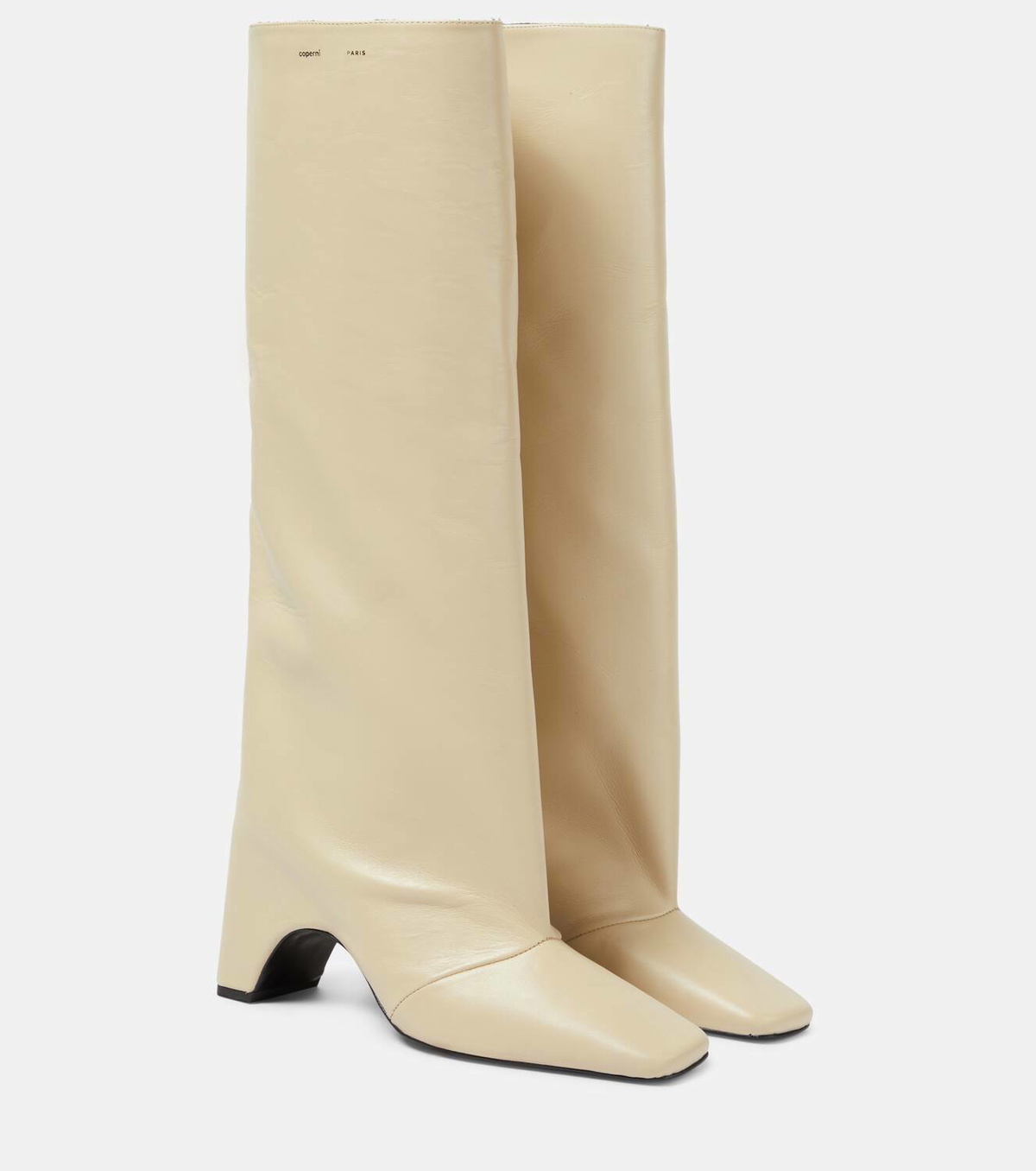 Coperni Bridge leather knee-high boots Coperni