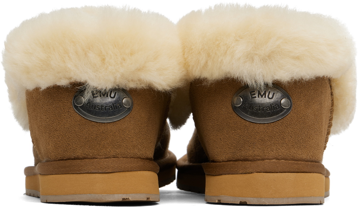 EMU Australia Tan Platinum Mintaro Slippers
