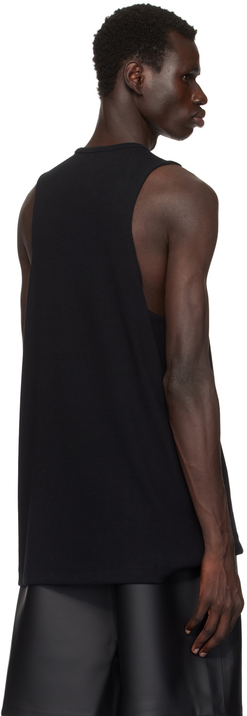 Fear of God Black Ribbed Tank Top Fear Of God