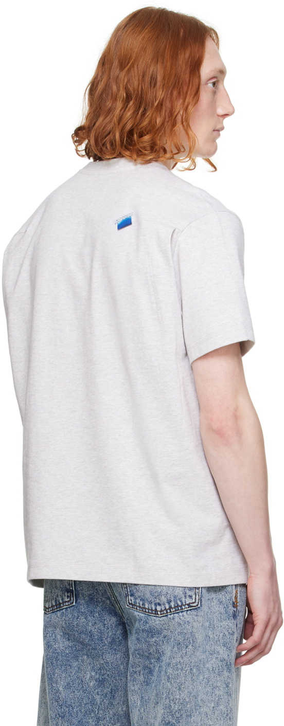 ADER error Gray Graphic T-Shirt ADER error