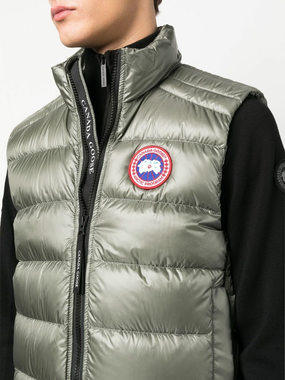 Canada Goose Green Crofton Down Vest Canada Goose