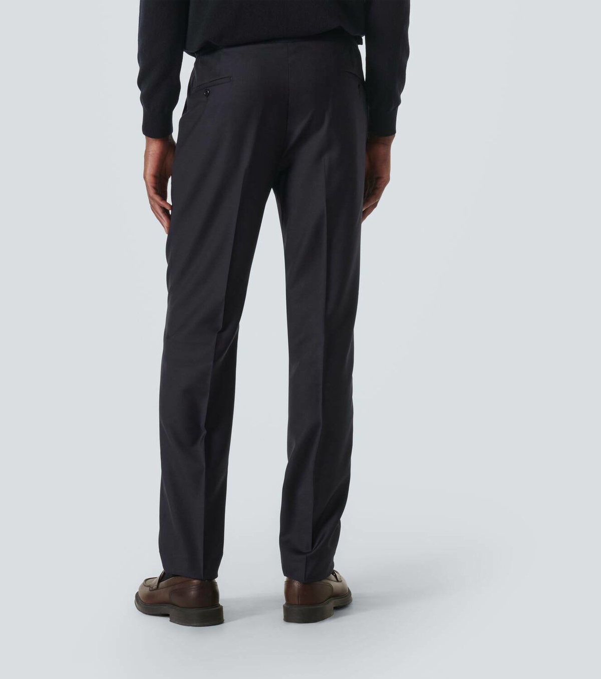 RUBINACCI Manny virgin wool straight pants Rubinacci